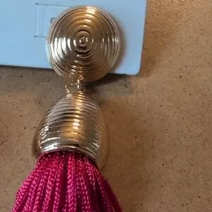 sugarfix | Jewelry | Sugarfix By Baublebar Gold And Pink Tassel ...
